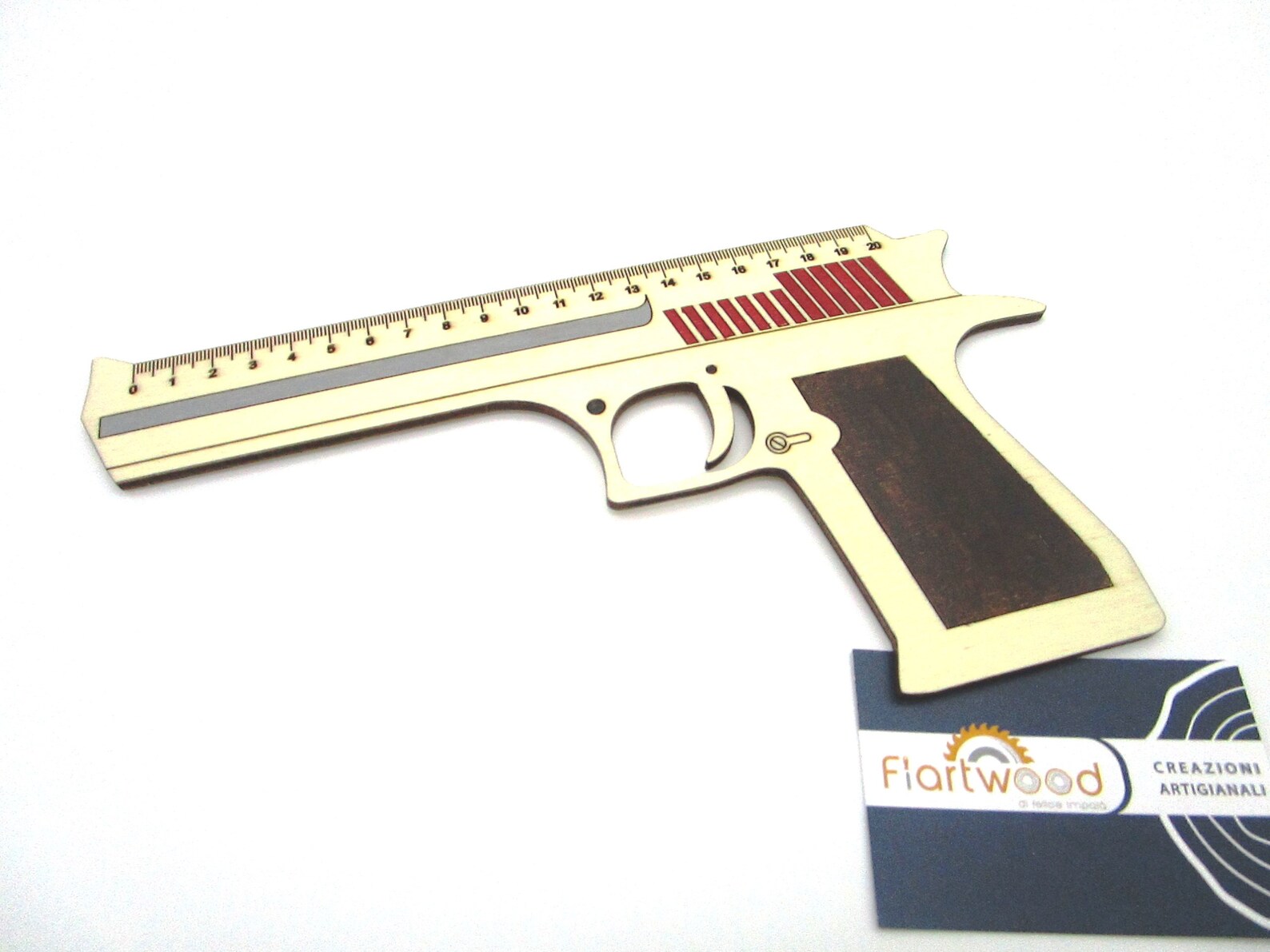 Wooden Ruler gun Ruler Decorative Ruler - Etsy