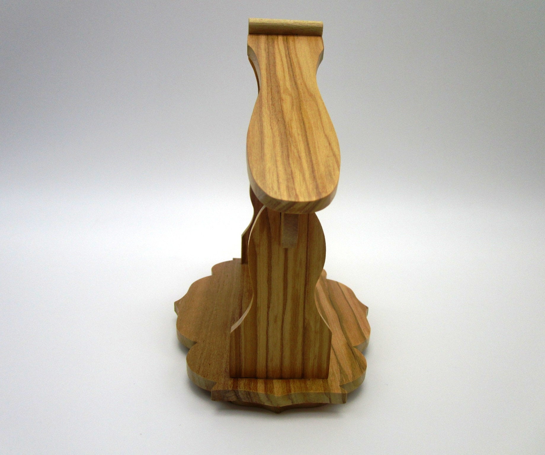 Stylized Olive Wood Crib Hut Nativity Artistic Fretwork | Etsy