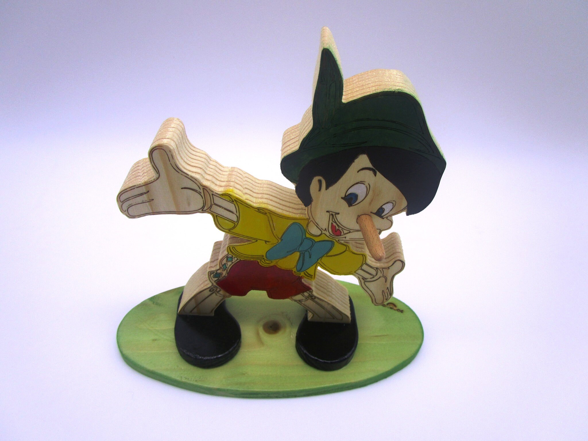 Wooden Pinocchio Wooden Puppet Wooden Toy Bedroom - Etsy