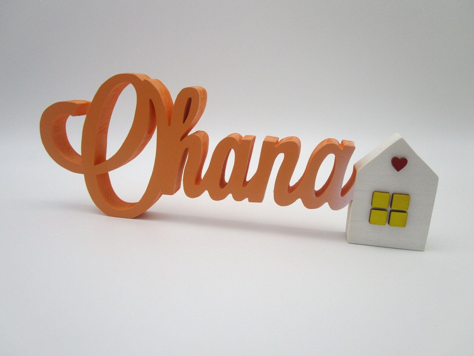 Ohana Wooden Lettering Decorative Lettering Decorative Font - Etsy UK