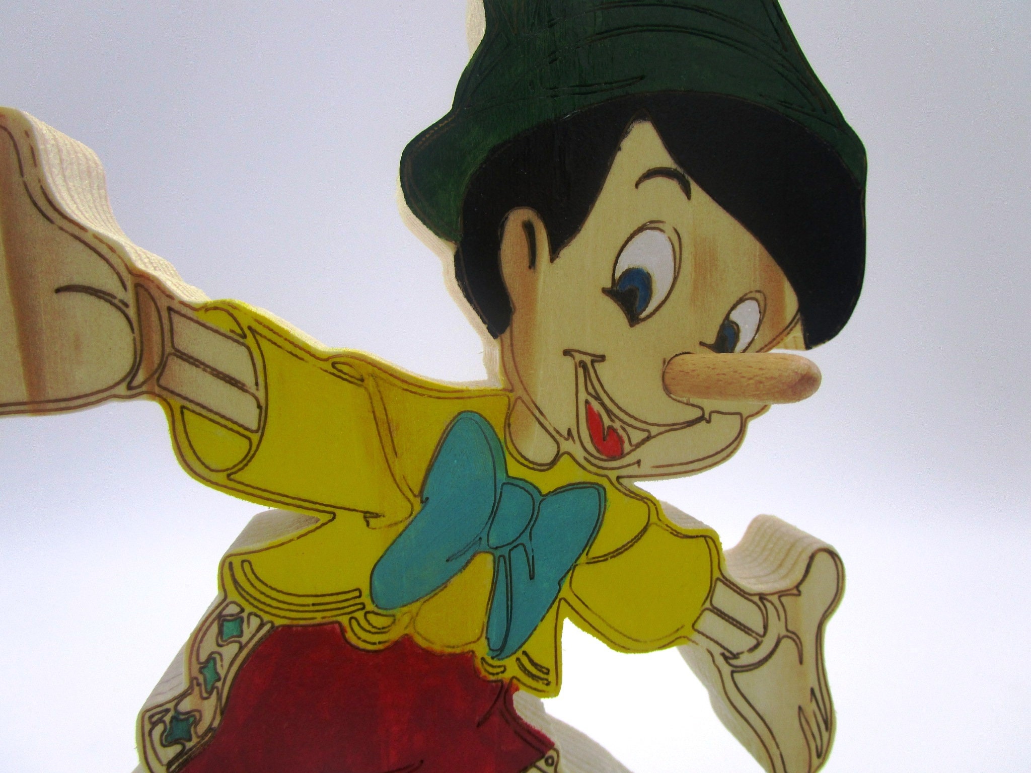 Wooden Pinocchio, Wooden Puppet, Wooden Toy, Bedroom Decoration ...