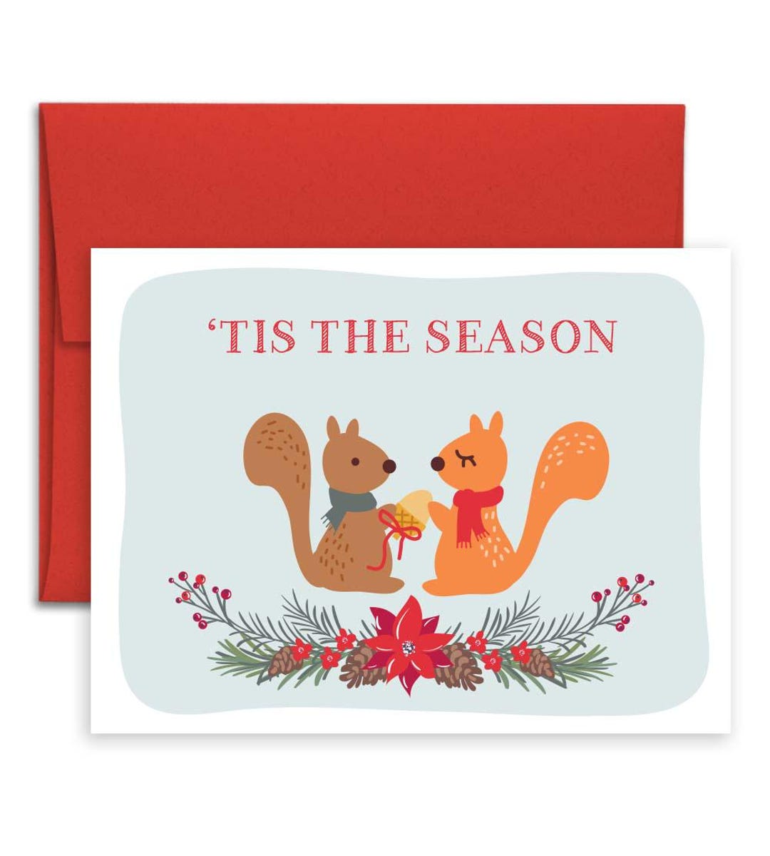 Christmas Cards - Cute Holiday Cards - Christmas Card Pack - Box Set ...