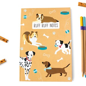 Notebook Journal - Dogs Notebook - Animal Notebook - Lined Notebook ...