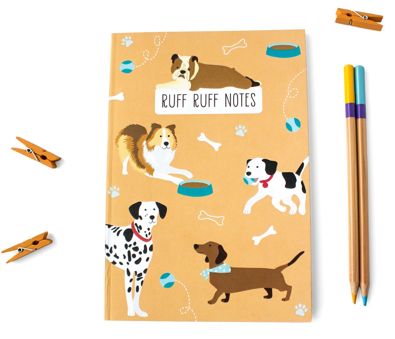 Notebook Journal Dogs Notebook Animal Notebook Lined - Etsy