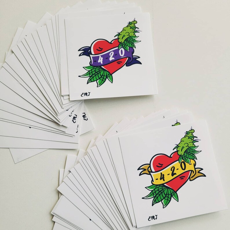 420 Stickers - Etsy