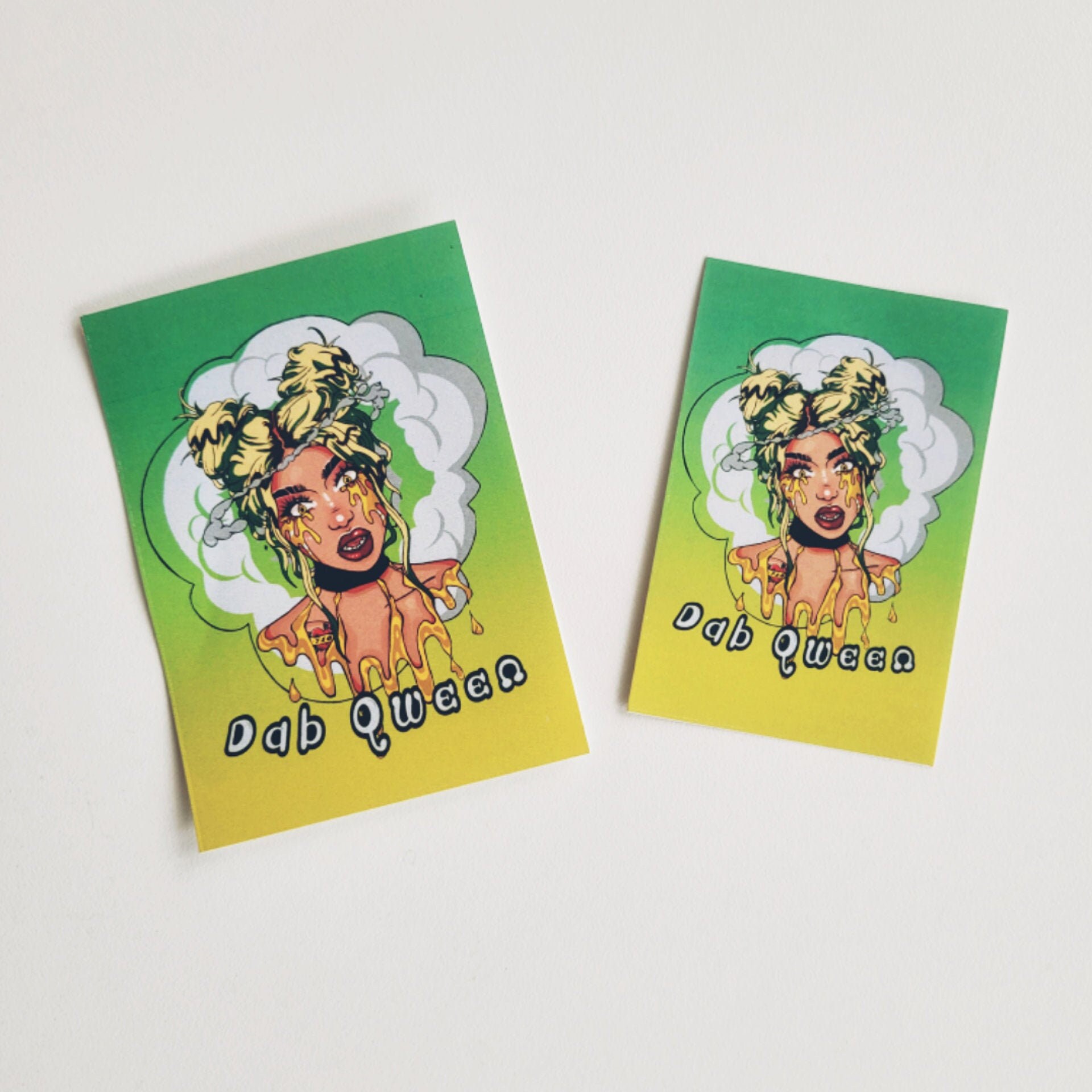 Dab Qween Vinyl Stickers - Etsy