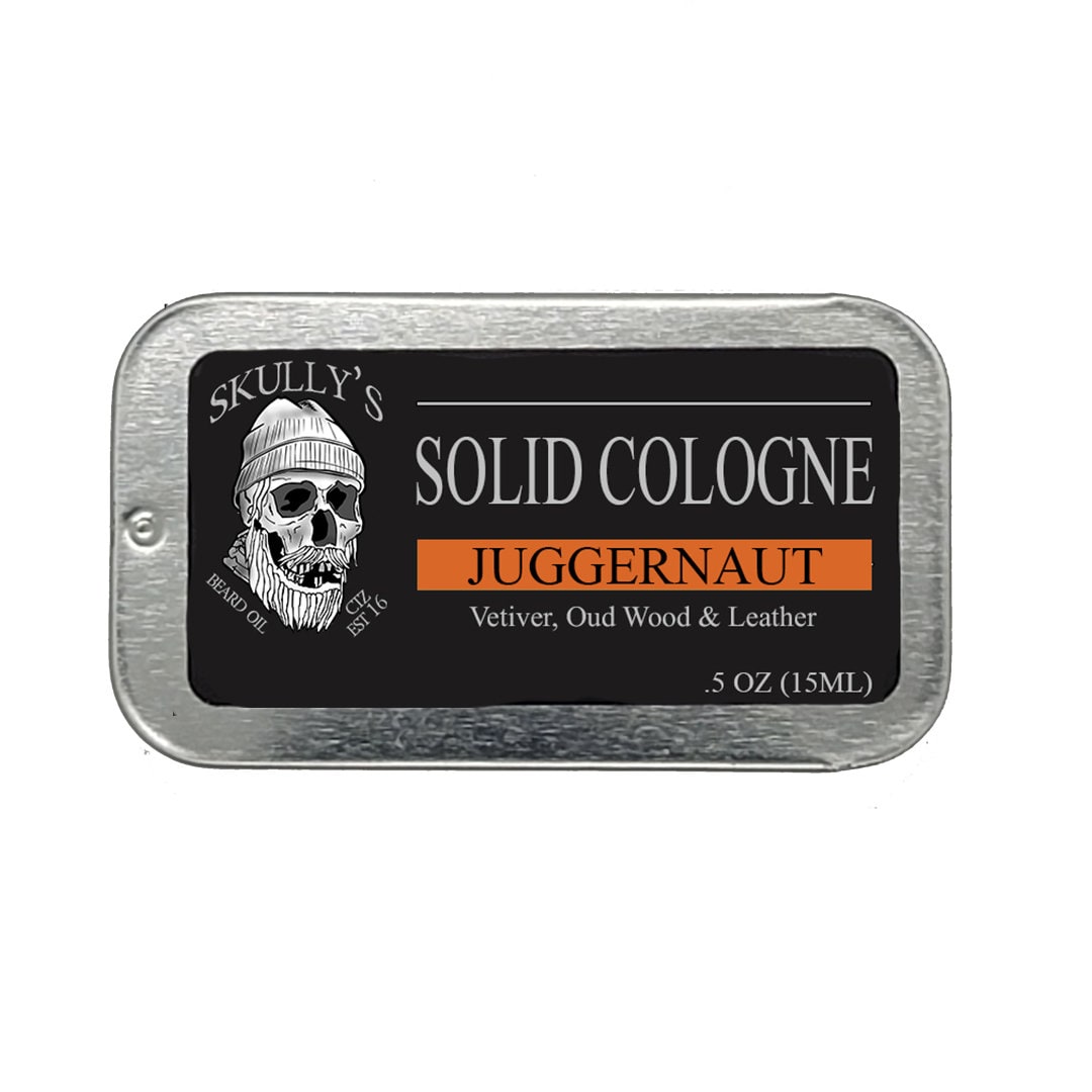 Solid Cologne for Men - Juggernaut ( Leather, Oud Wood, Vetiver ...
