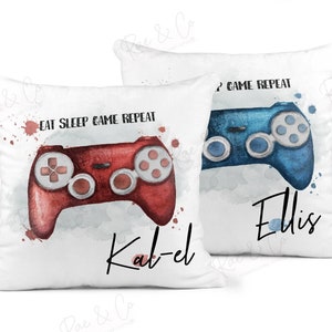 Gamer Pillow Gift Personalised Gaming Cushion Gamer Gift - Etsy UK