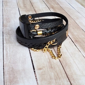 Boho Chic Fitbit Inspire and HR Band Vegan Leather Braided Fancy Fitbit ...