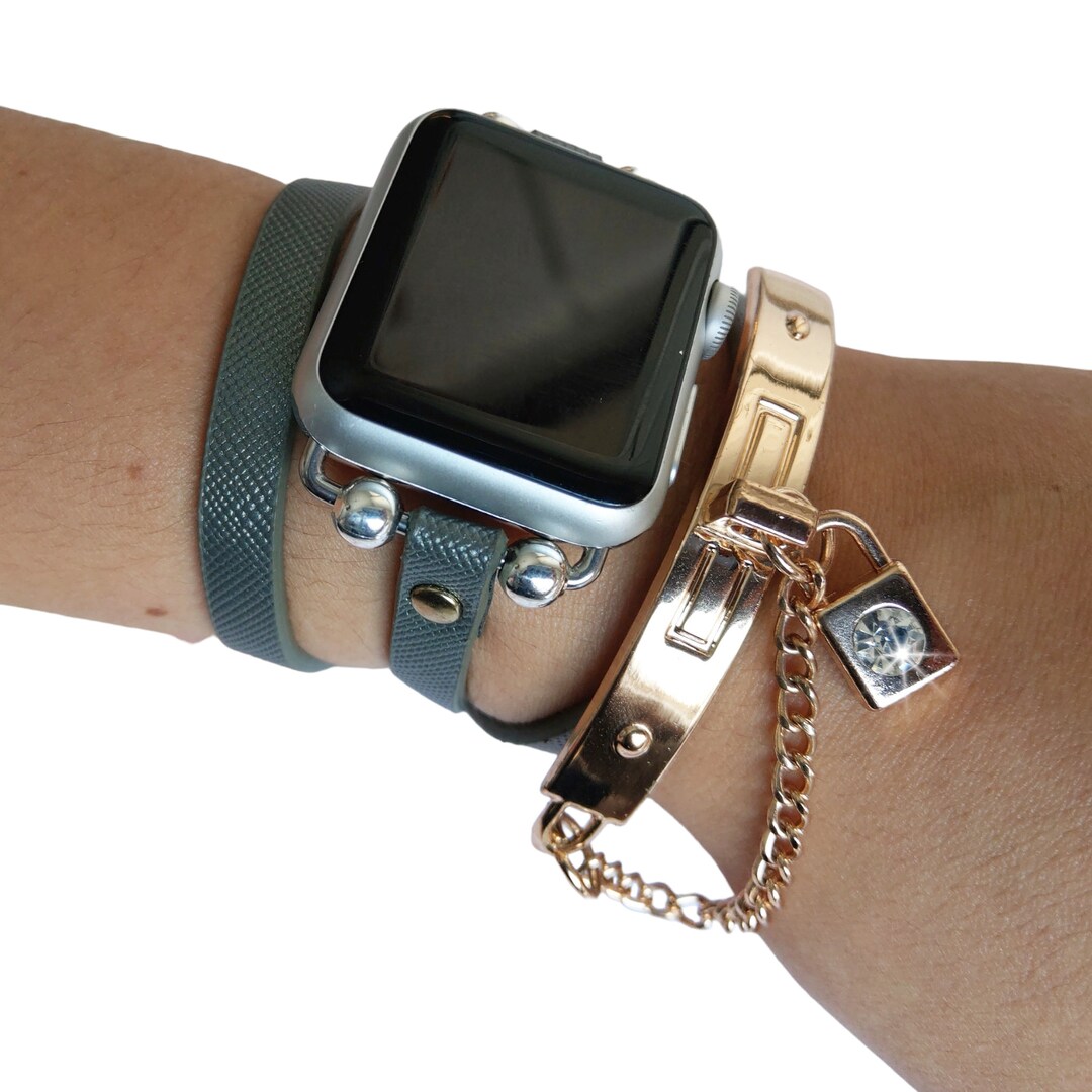 Hippie Chic Apple Watch Band 38 40 41 42 44 45 49mm Double Wrap Iwatch ...