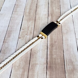 Boho Chic Fitbit Inspire and HR Band Vegan Leather Braided Fancy Fitbit ...