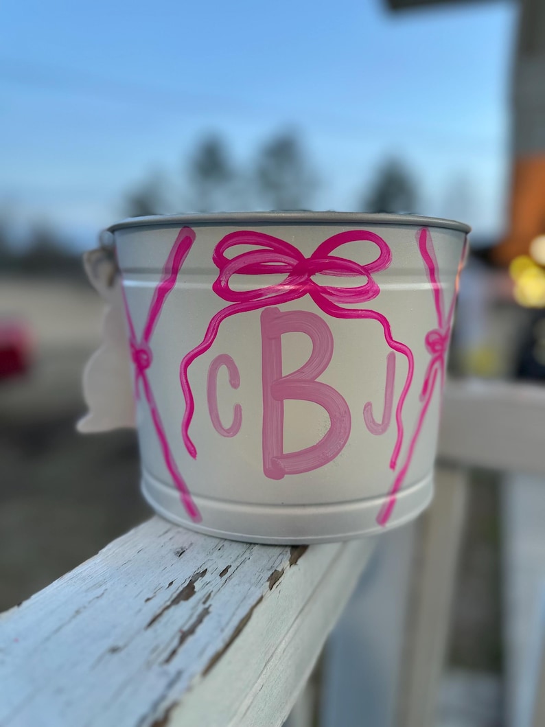 Personalized Easter Basket - Easter Gift - Personalized Easter Pail ...