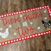 Handpainted 'this Chick is Two' Birthday Banner: Custom Party Decor - Etsy