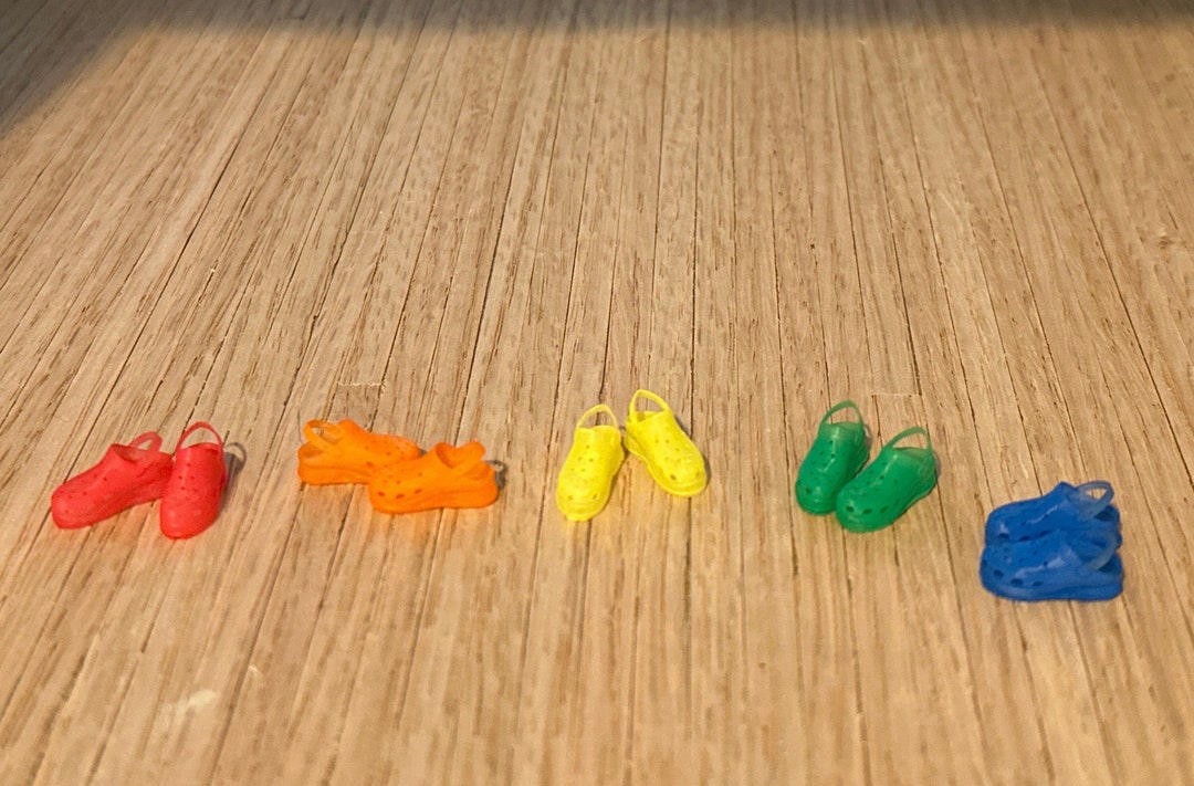 Dollhouse Miniature Slip on Crocs - Etsy