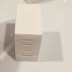 Dollhouse Miniature Filing Cabinet - Etsy