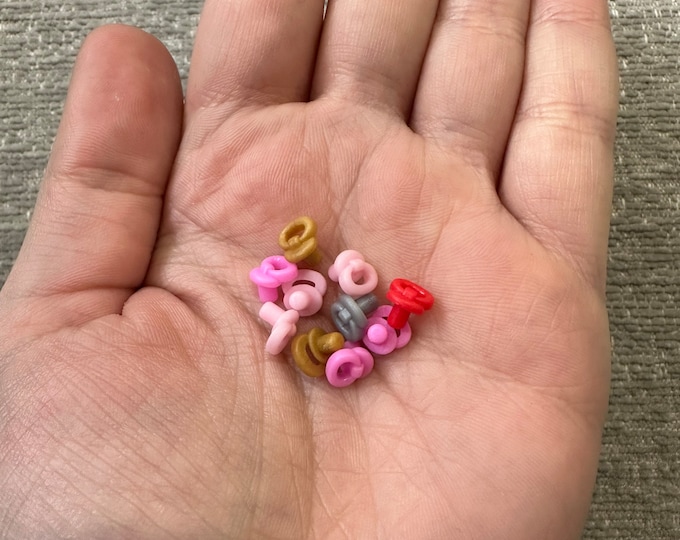 Dollhouse Miniature Baby Pacifiers - Etsy