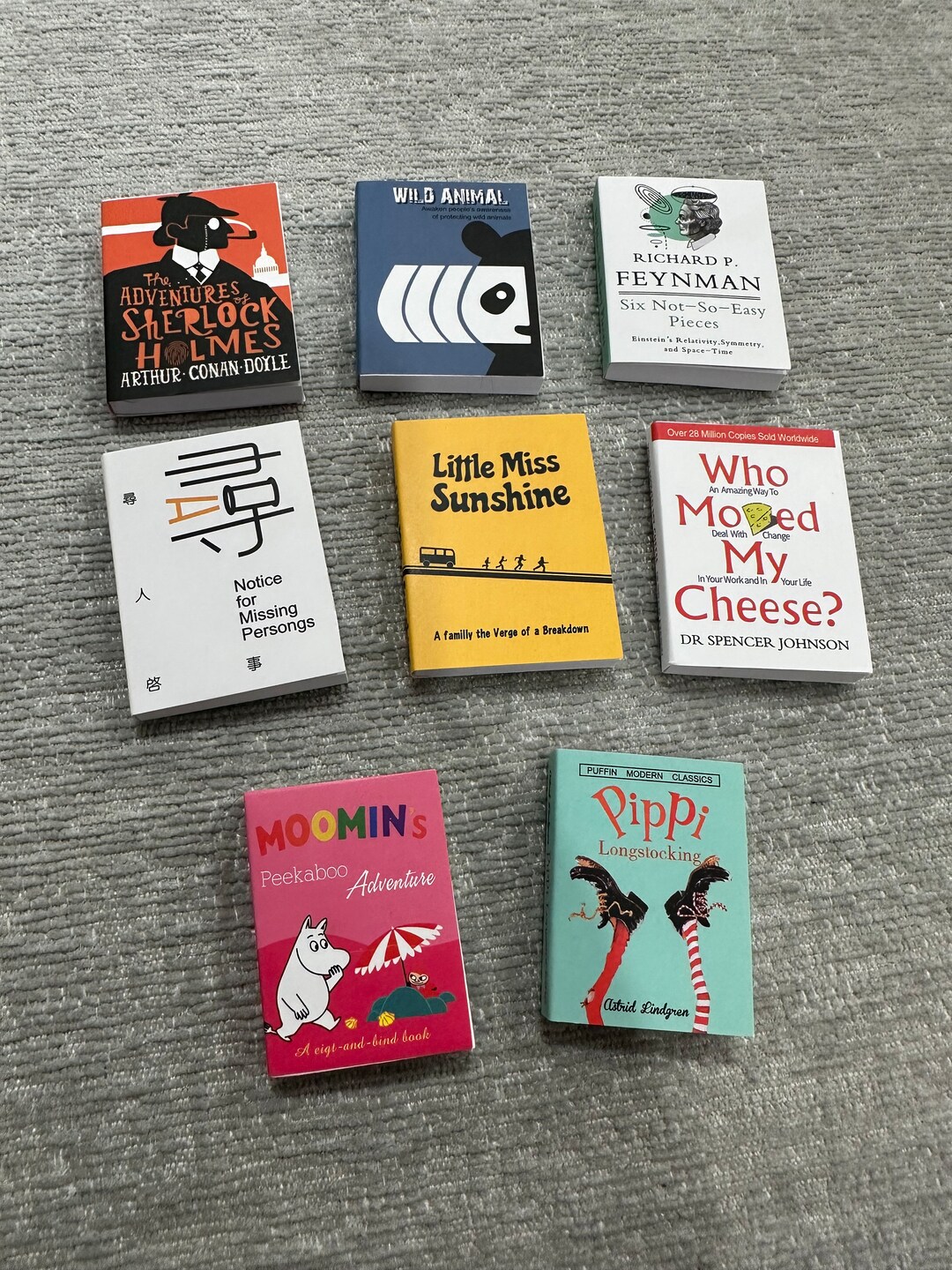 Dollhouse Miniature Coffee Table Books - Etsy