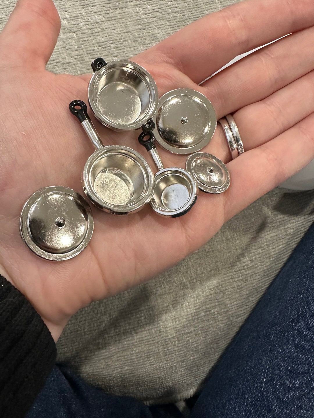 Dollhouse Miniature Cooking Pots - Etsy