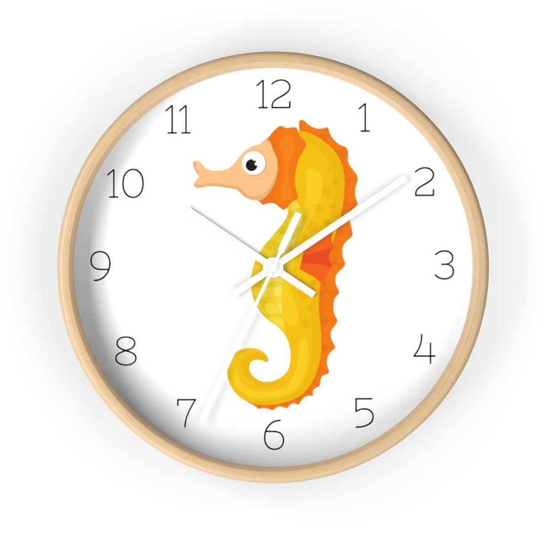 Under the Sea Wall Clock for Children Kids' Playroom - Etsy