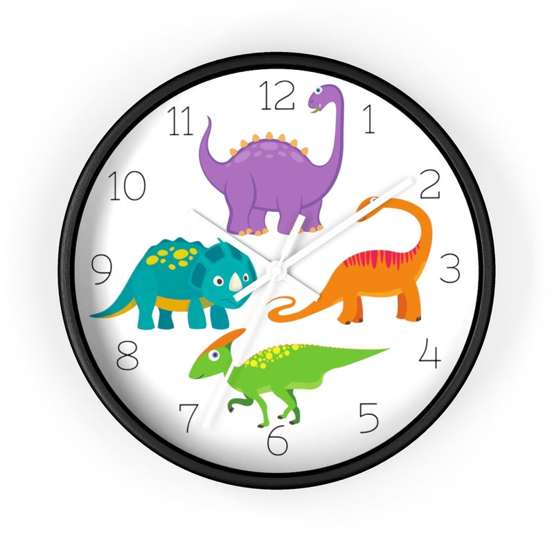 Dinosaur Wall Clock - Etsy