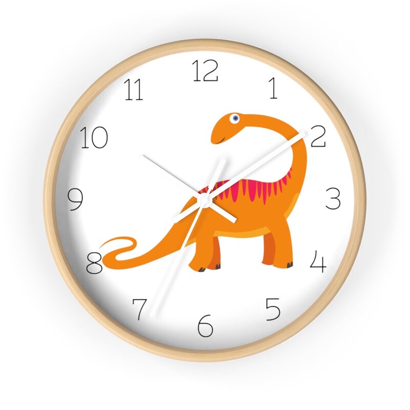 Dinosaur Wall Clock - Etsy