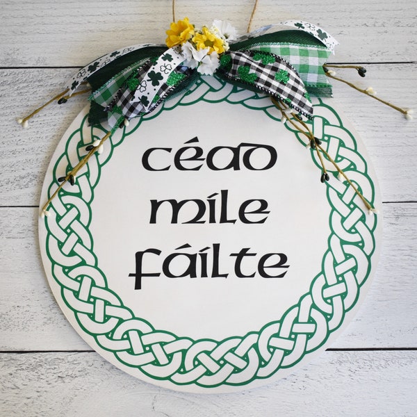 Cead Mile Failte - Etsy