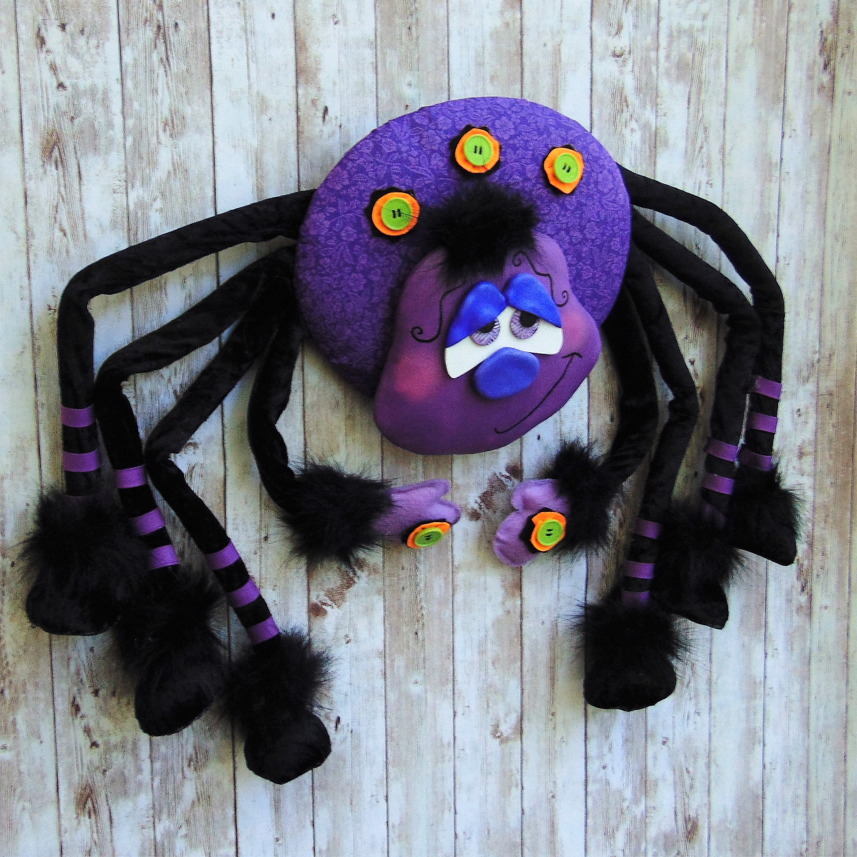 Webster the Spider Halloween Fall Attachment or Decoration - Etsy