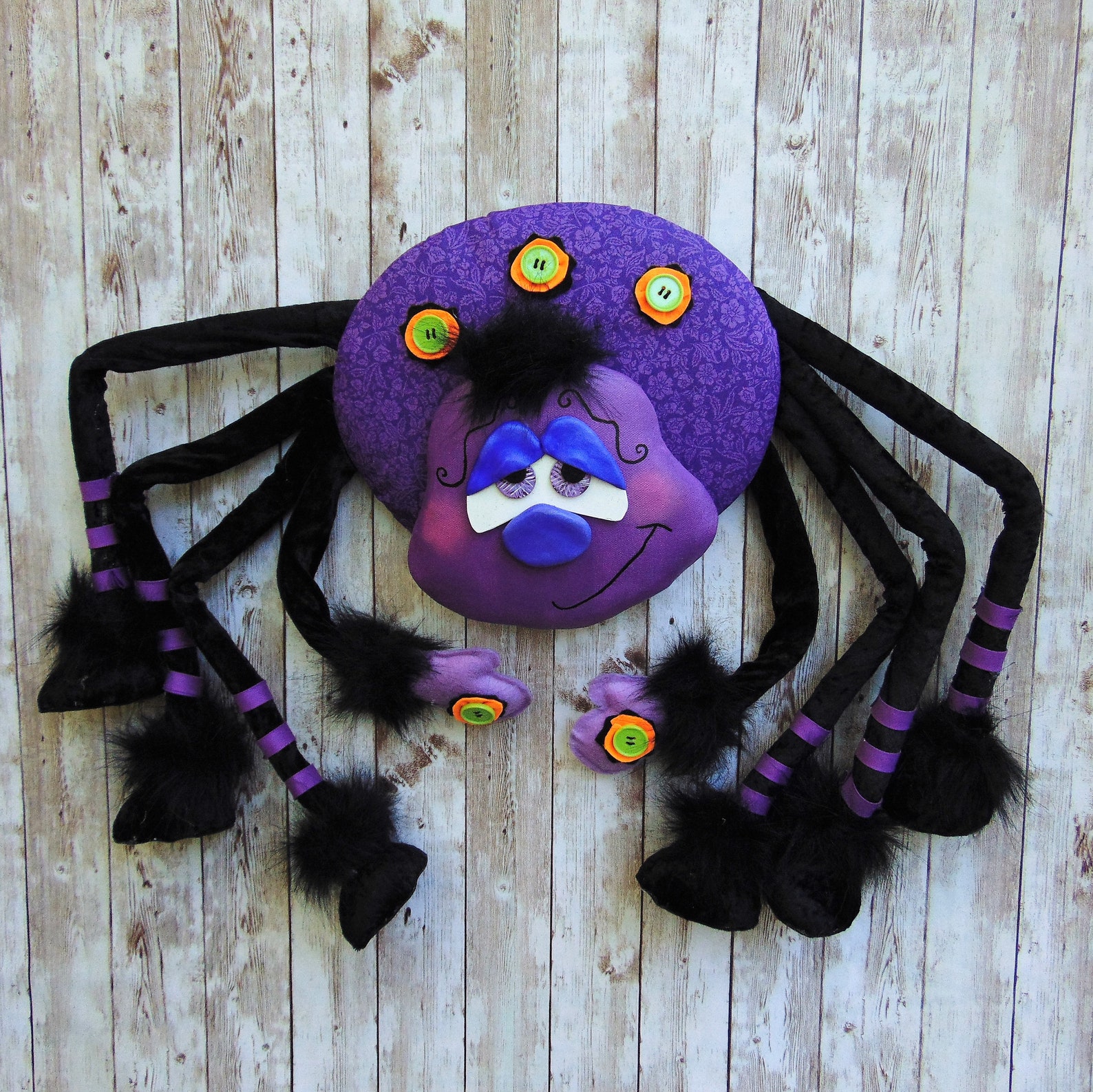 Webster the Spider Halloween Fall Attachment or Decoration - Etsy