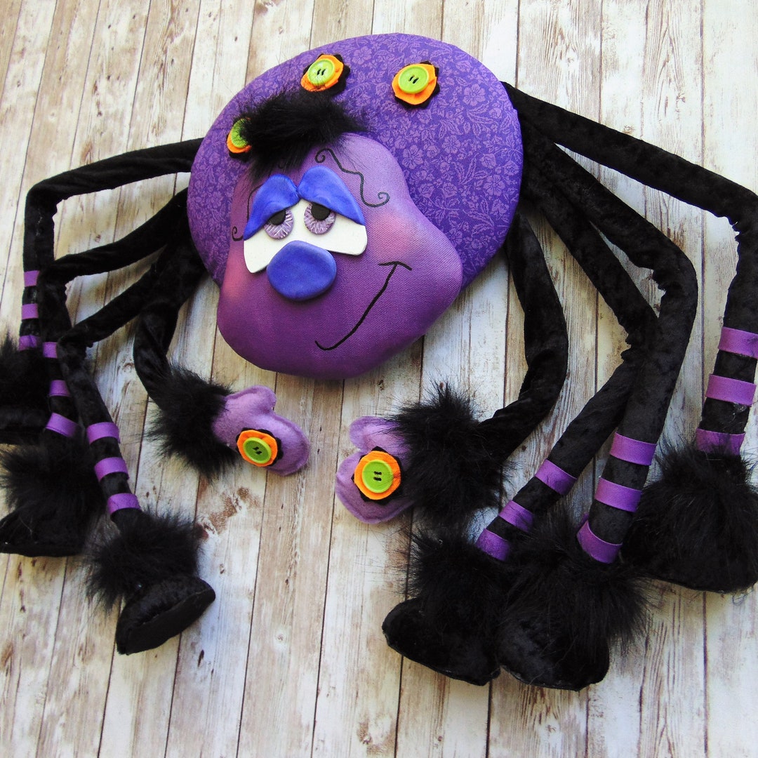 Webster the Spider Halloween Fall Attachment or Decoration - Etsy