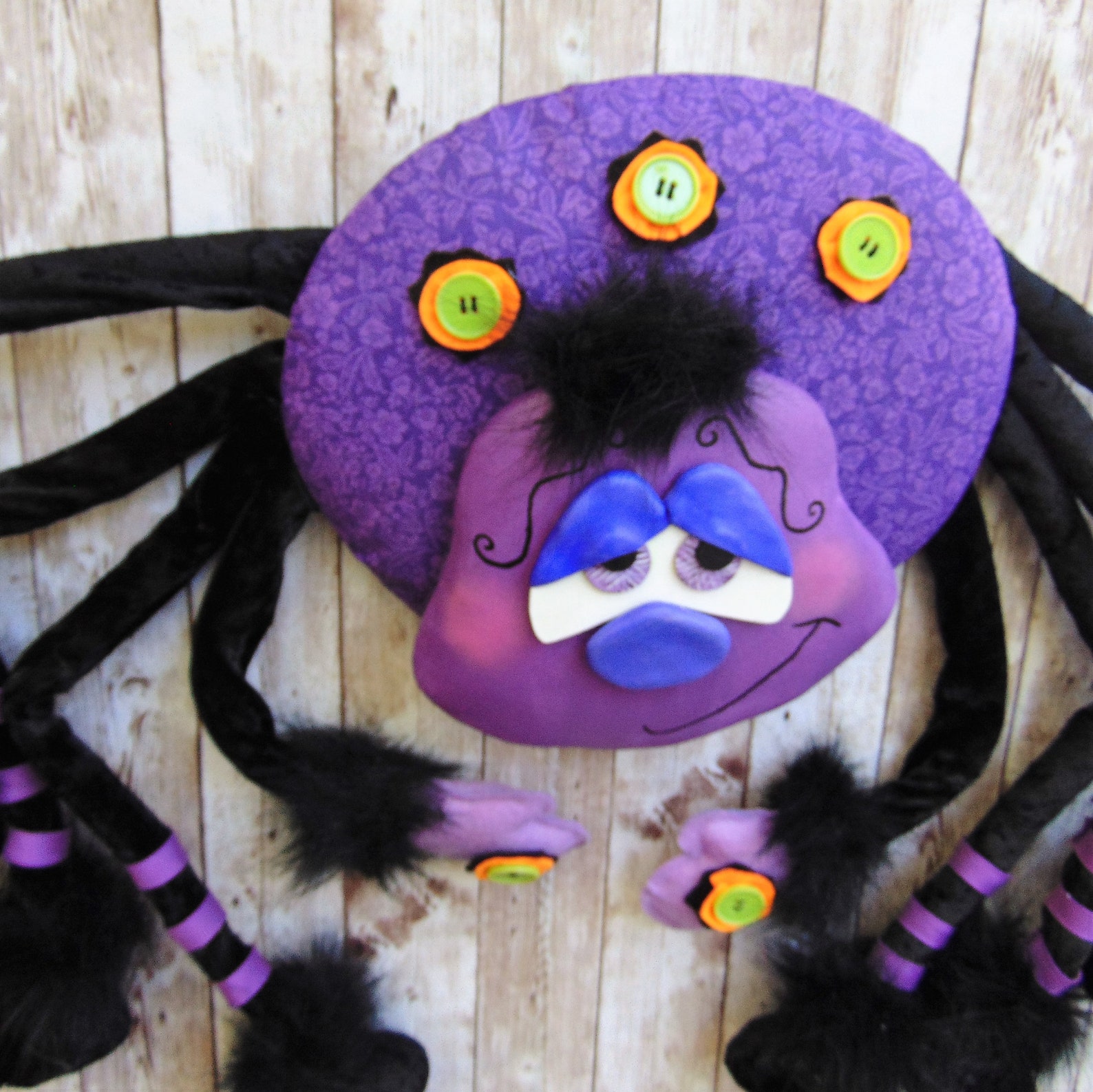 Webster the Spider Halloween Fall Attachment or Decoration - Etsy