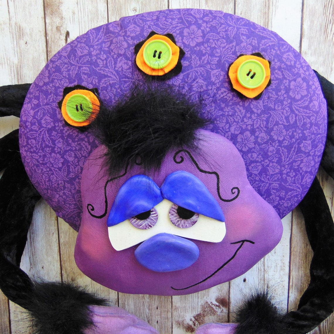 Webster the Spider Halloween Fall Attachment or Decoration - Etsy
