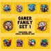 Gaming Family, Gamer Life PNG, Superhero Games, Gaming Clipart Pack ...