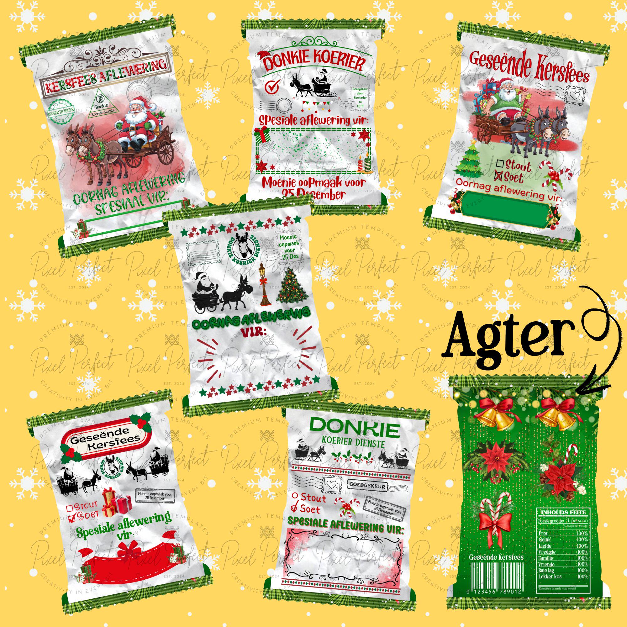 Afrikaans, Snack Pack Wrappers, Christmas Snack Packs, Chip Wrapper ...