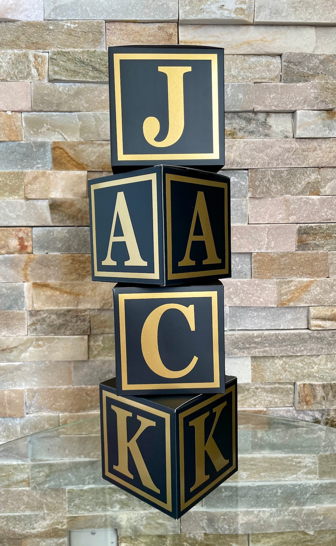 Baby Shower Blocks / Baby Shower Decor / Personalized Baby - Etsy