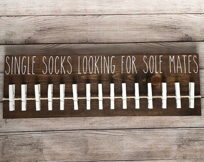 Department of Missing Socks No Sock Left Behind Vinyl Wall Decal 23 X 4 ...