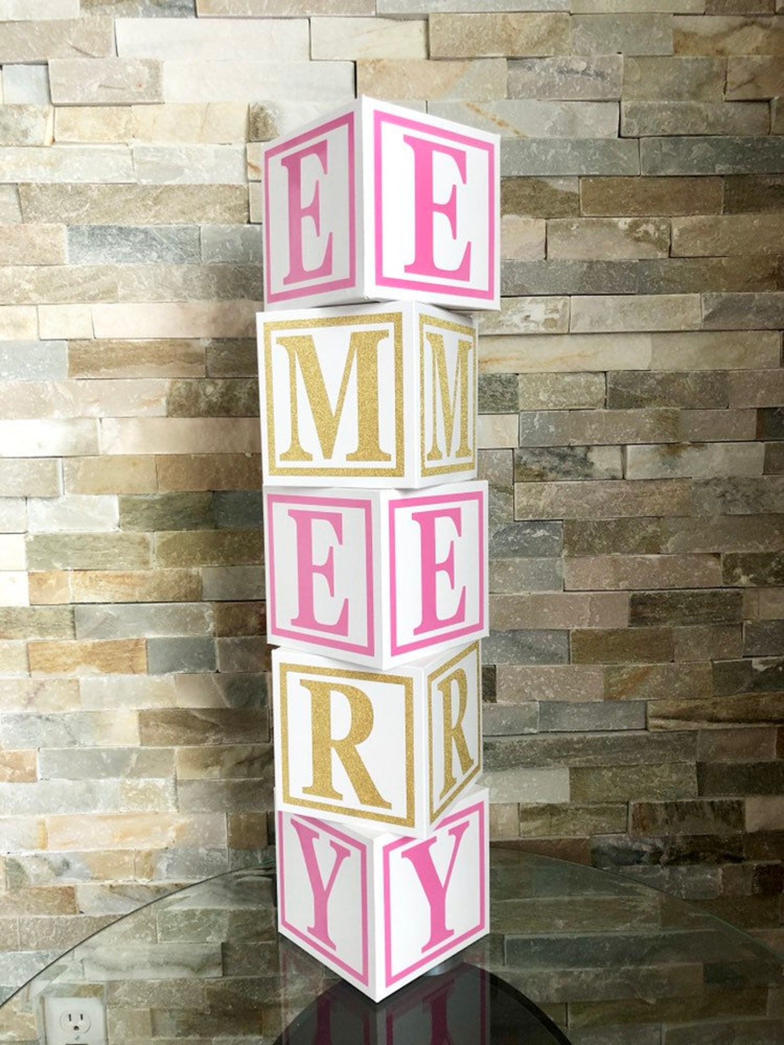 Baby Shower Blocks / Baby Shower Decor / Personalized Baby - Etsy