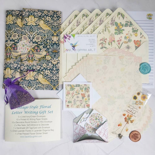 Placid Zebra and Hasty Elephant Note Card Set Letter Writing | Etsy UK