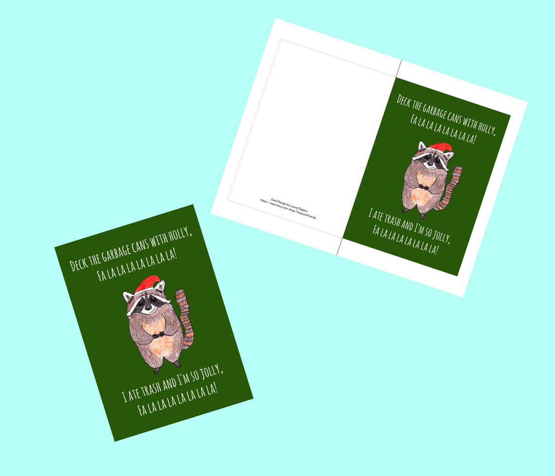 Funny Christmas Pun Card Printable Card Digital Download - Etsy