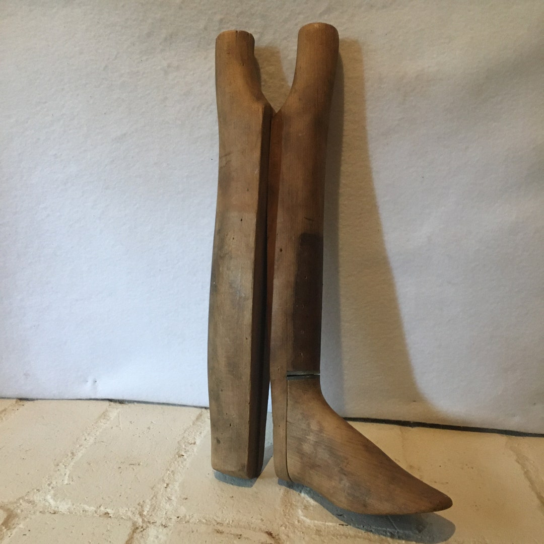 Antique Wooden Boot Tree - Etsy