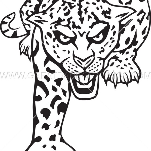 Cheetah Vector - Etsy