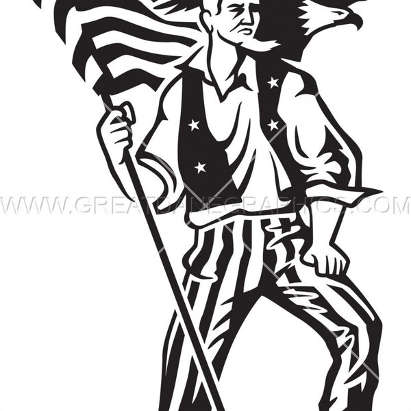 Uncle Sam Stencil - Etsy
