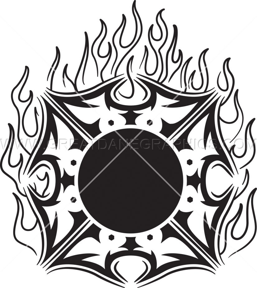 Maltese Cross Template