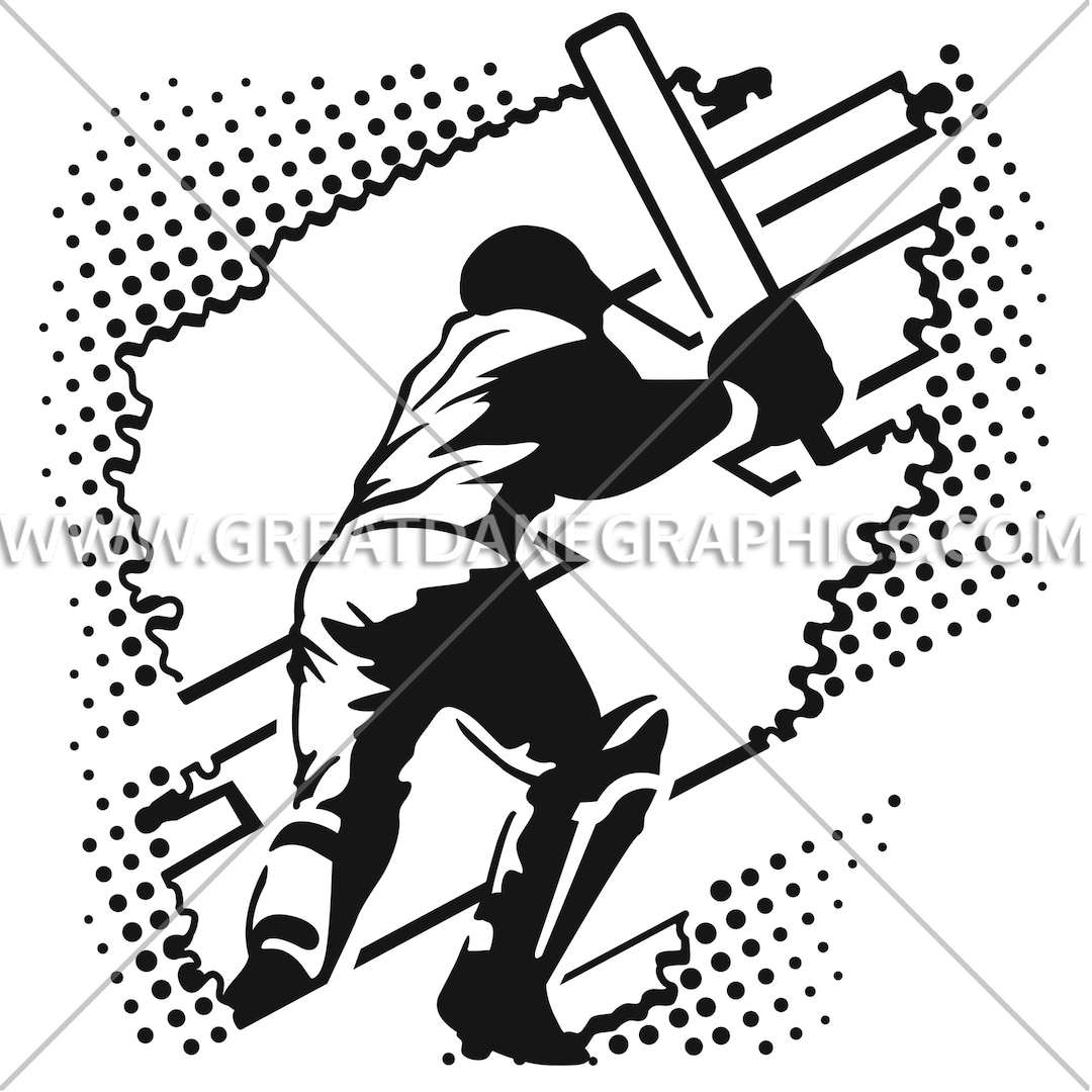 Cricket Player SVG Cricket Cricket Player Vector Cricket - Etsy UK