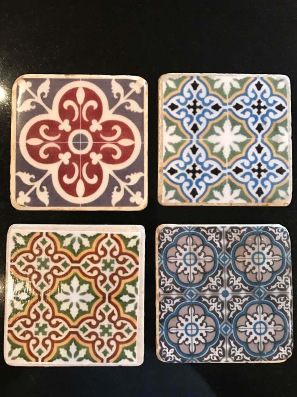 Handmade Moroccan Coasters | Etsy UK