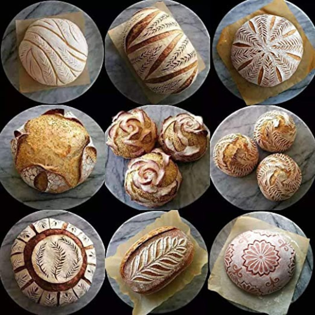 Detailed Guide to Scoring Bread With 20 Design Instructions Included - Etsy