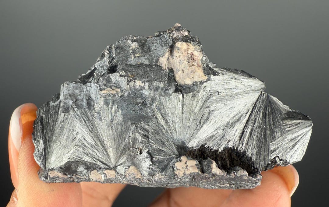 Amazing Pyrolusite Crystal From Germany - Etsy