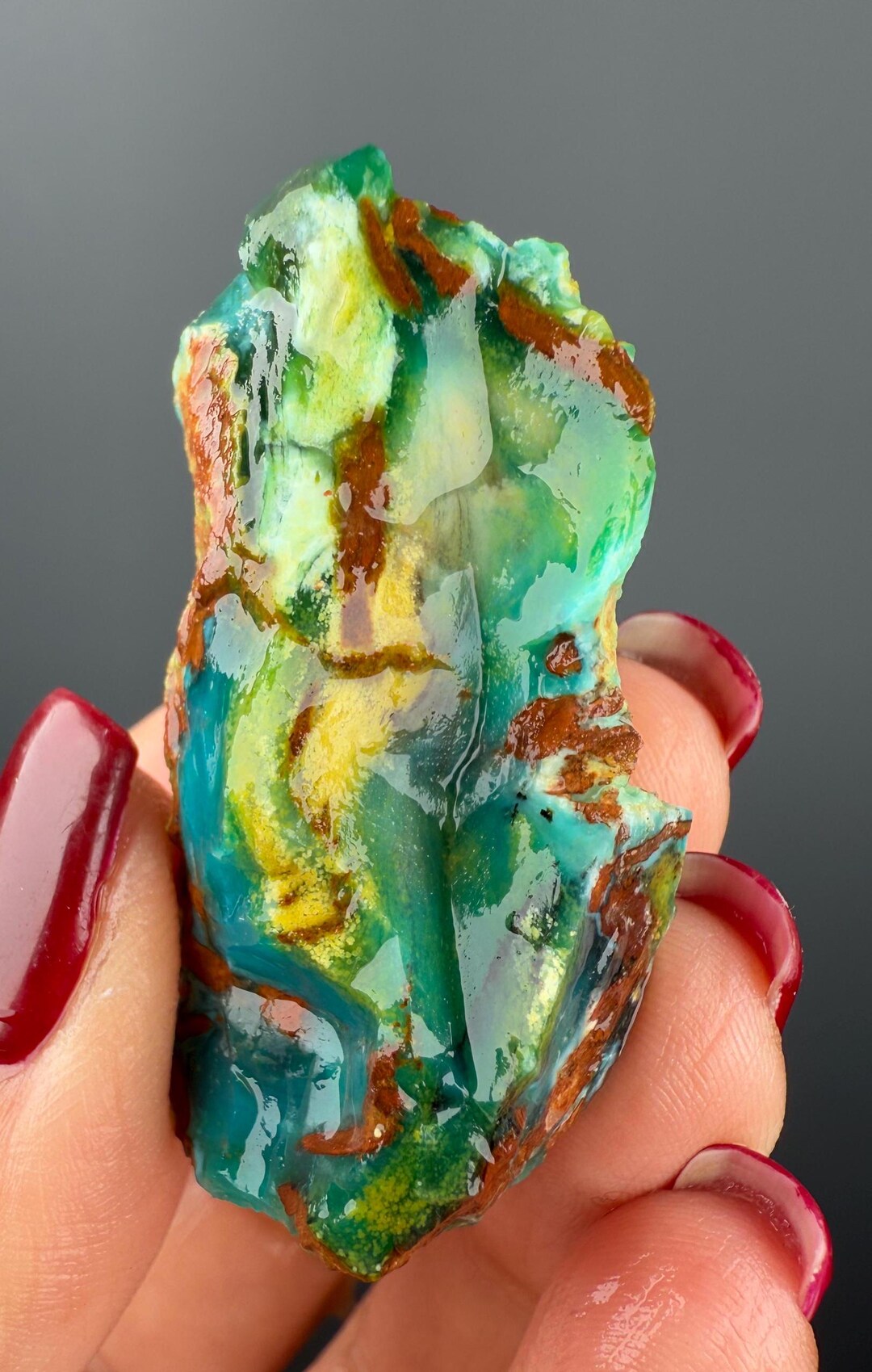 Natural Collawood colla Petrified Wood With Chrysocolla and Malachite ...