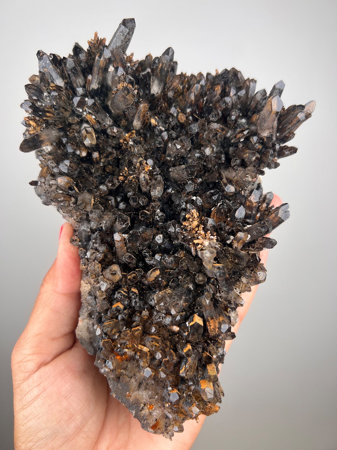 New Find! Goethite With Quartz and Calcite Specimen From Bulgaria - Etsy