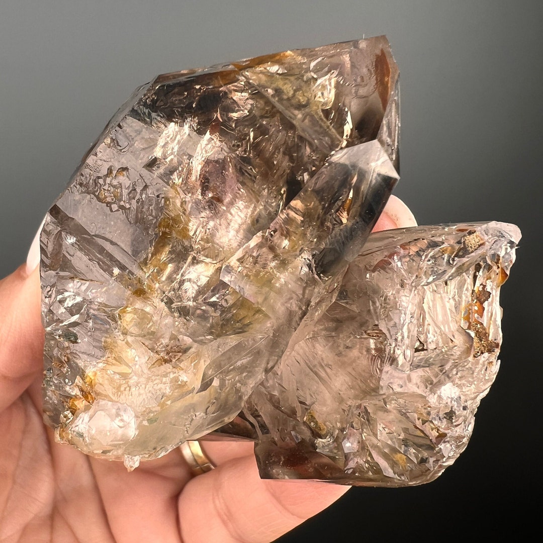 Fenster Smoky Quartz Crystal: Natural Stone From Tanzania - Etsy