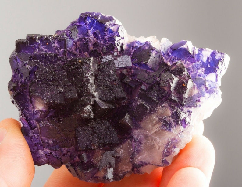 Violet Purple Fluorite Specimen | Etsy